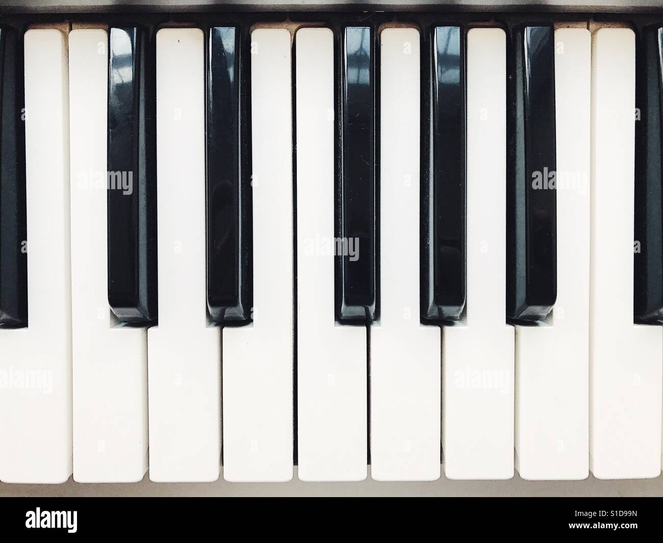 Keyboard for playing classical music Stock Photo - Alamy