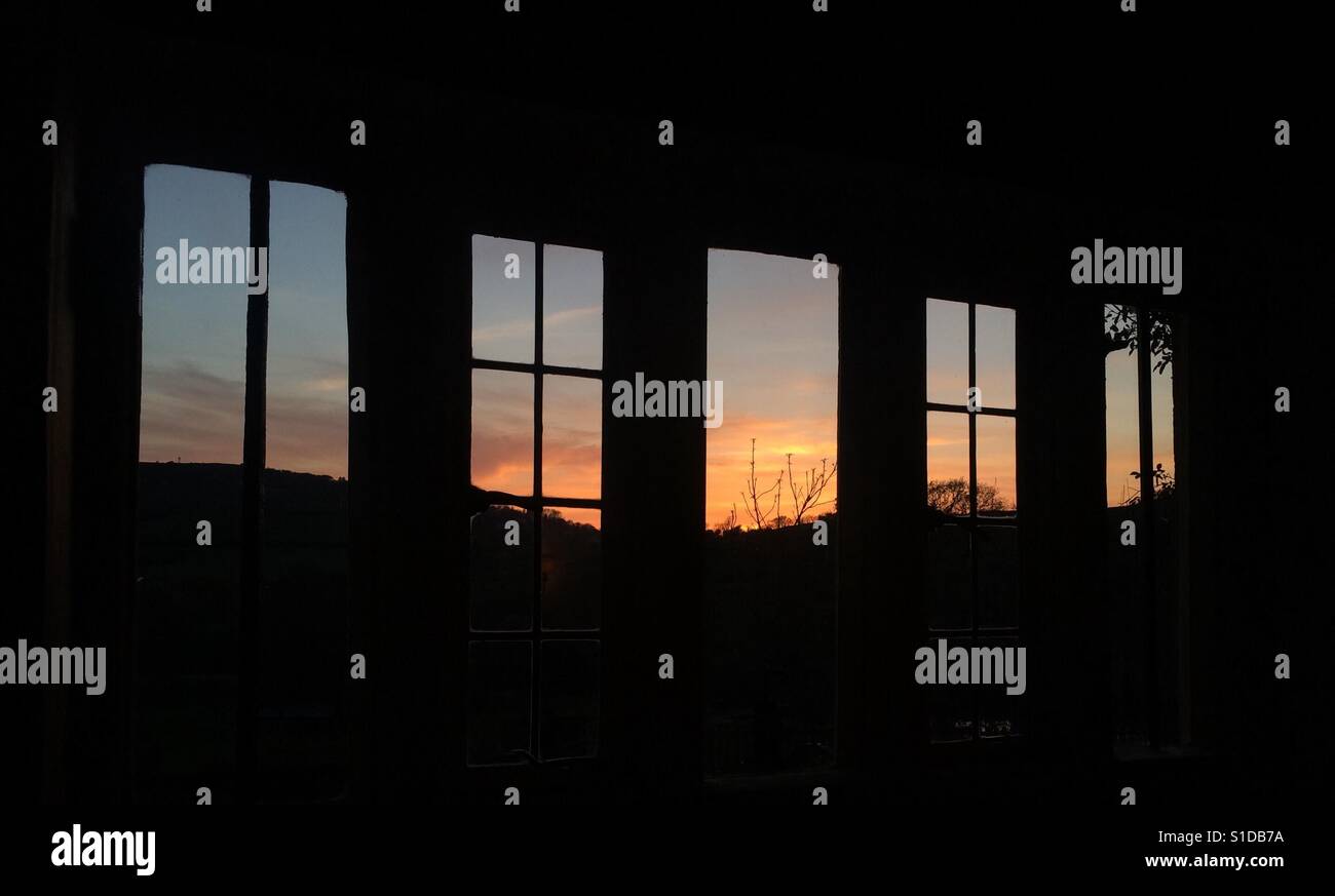 England Sunset Window High Resolution Stock Photography and Images - Alamy