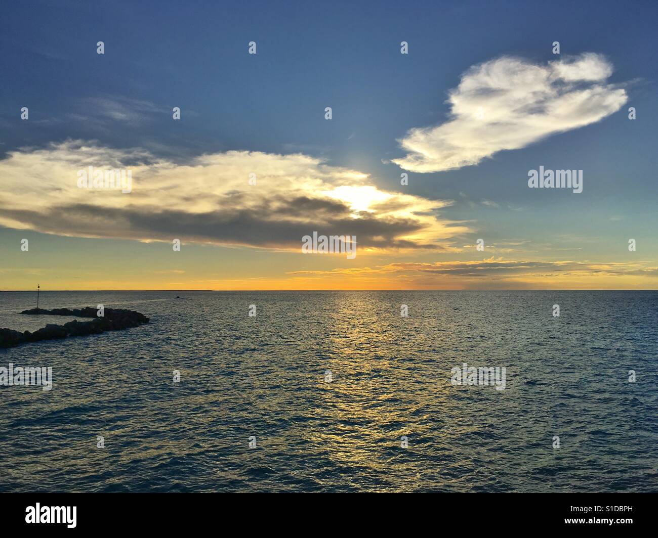 Nightcliff boat ramp's rock wall. Darwin, Northern Territory, Australia ...