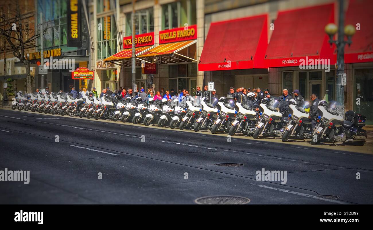 Seattle motorcycle police Stock Photo - Alamy