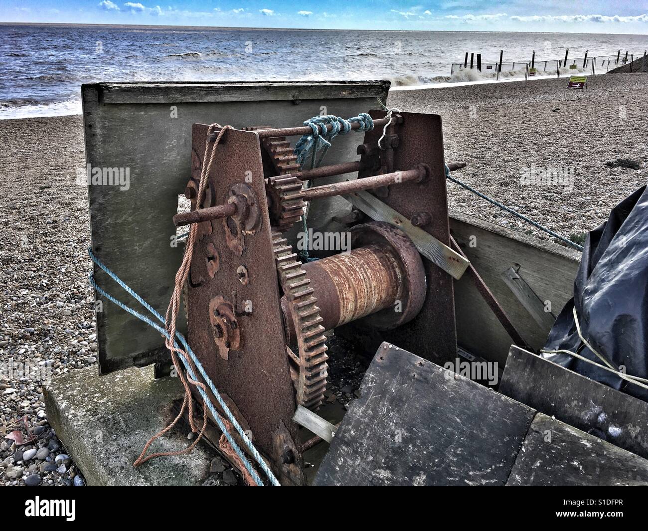 Fishing winch hi-res stock photography and images - Alamy
