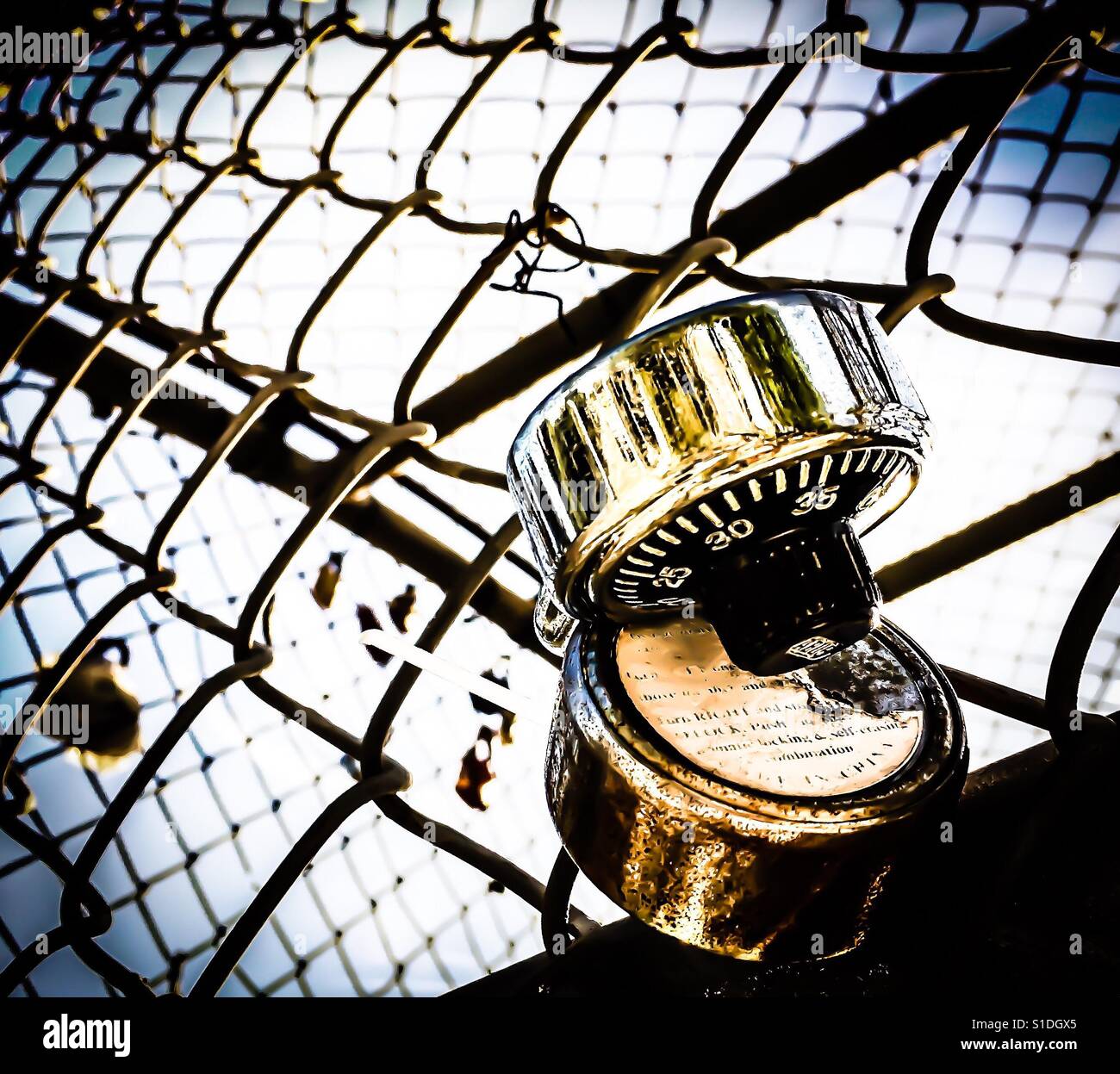 Urban locks hi-res stock photography and images - Alamy