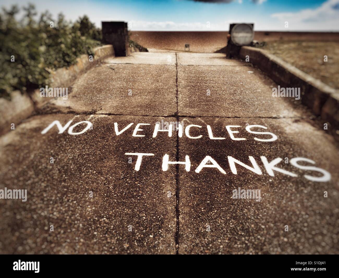 No vehicles hi-res stock photography and images - Alamy
