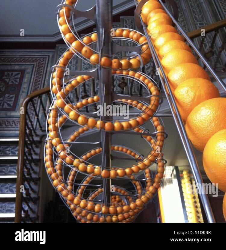 Orange spiral hi-res stock photography and images - Alamy