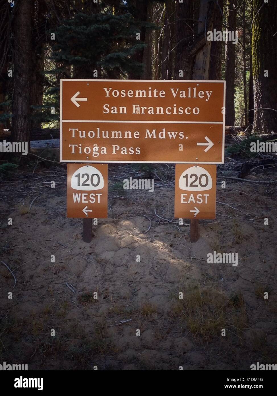 Highway 120 east hi-res stock photography and images - Alamy