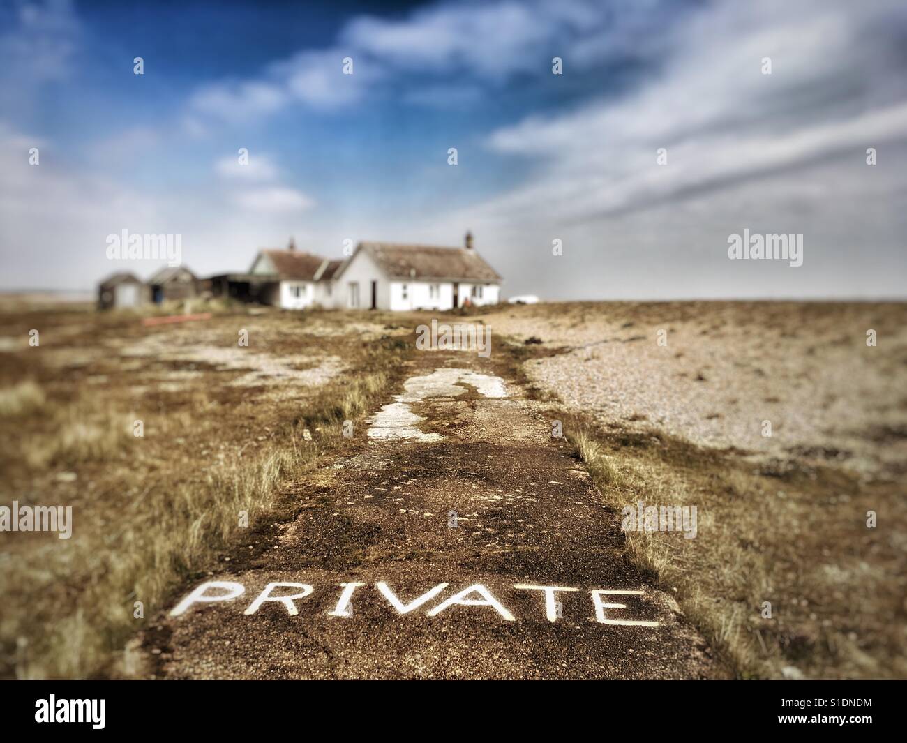 Handwritten private sign hi-res stock photography and images - Alamy