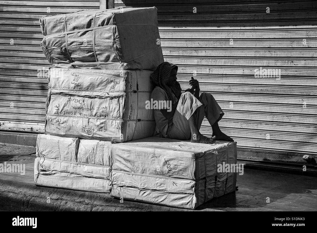 Cartons carton Black and White Stock Photos & Images - Alamy
