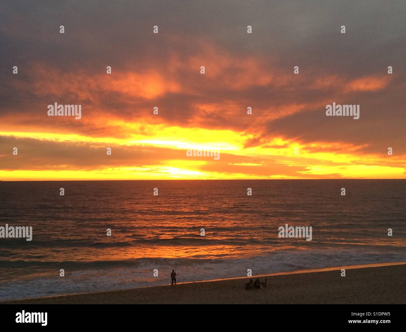 City beach perth sunset hi-res stock photography and images - Alamy