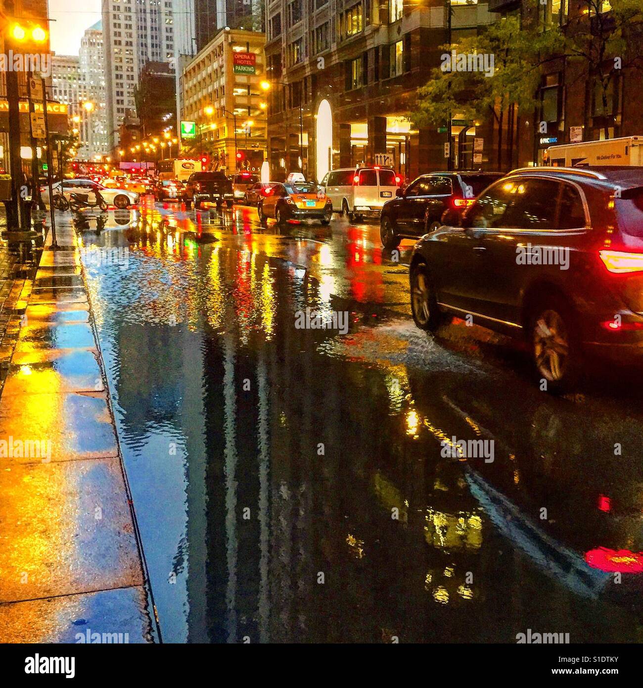 Chicago Street High Resolution Stock Photography and Images - Alamy