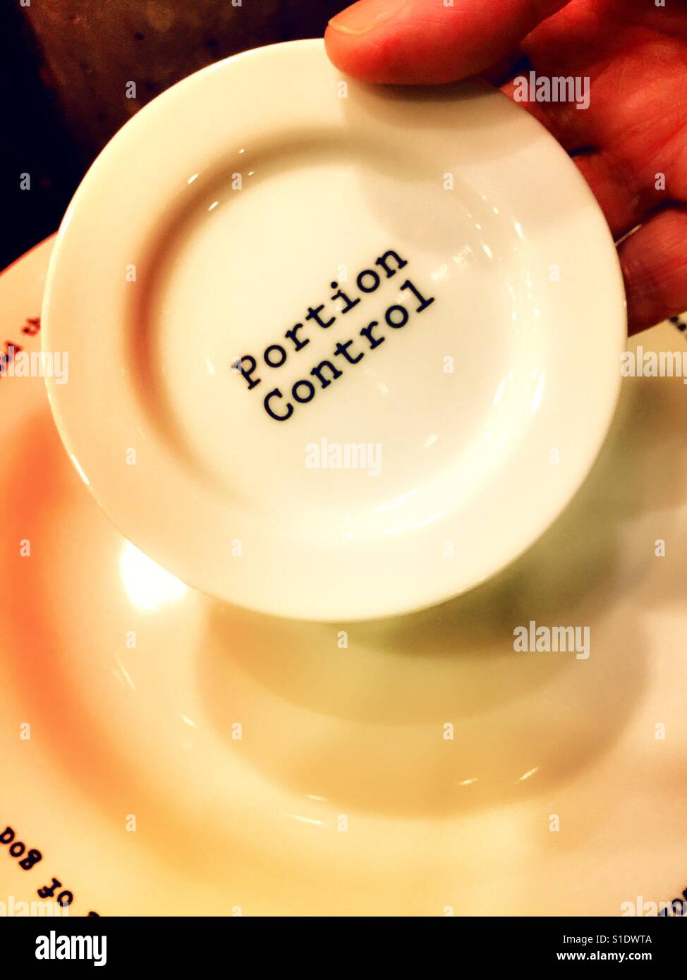 Portion control hi-res stock photography and images - Alamy