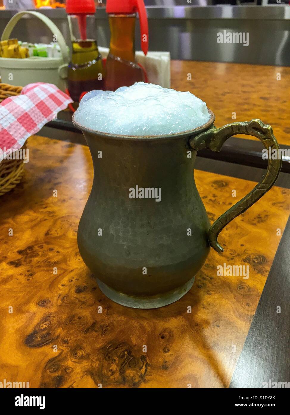 Foamy ayran hi-res stock photography and images - Alamy