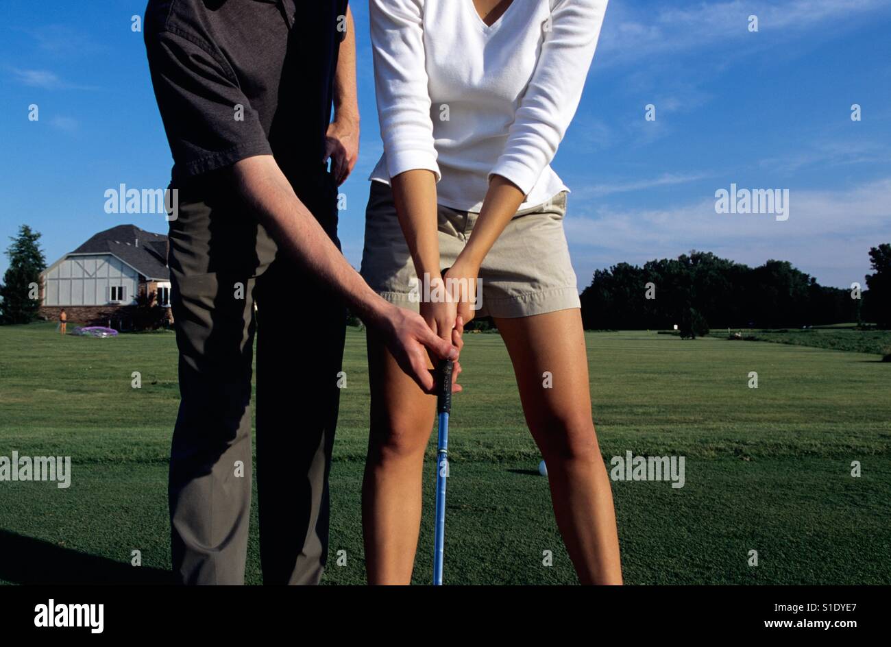 Golf lessons hi-res stock photography and images - Alamy