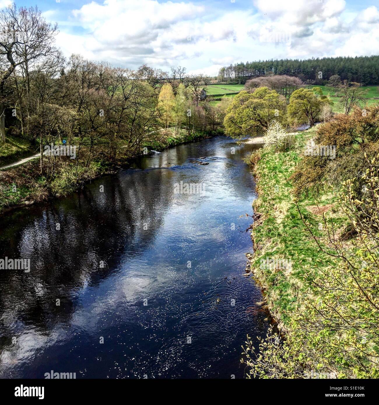 Yorkshire - Devonshire estate Stock Photo - Alamy
