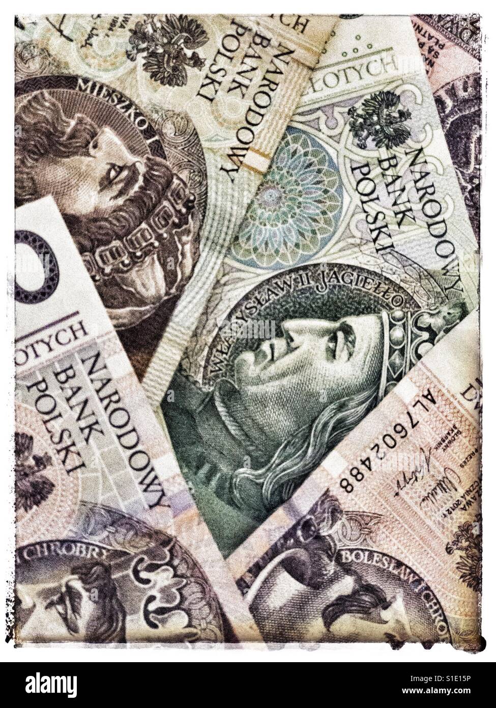 Polish zloty banknotes hi-res stock photography and images - Alamy