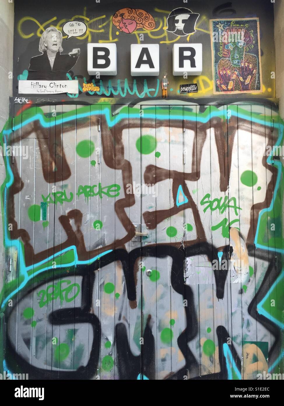 Graffiti Bar High Resolution Stock Photography and Images - Alamy