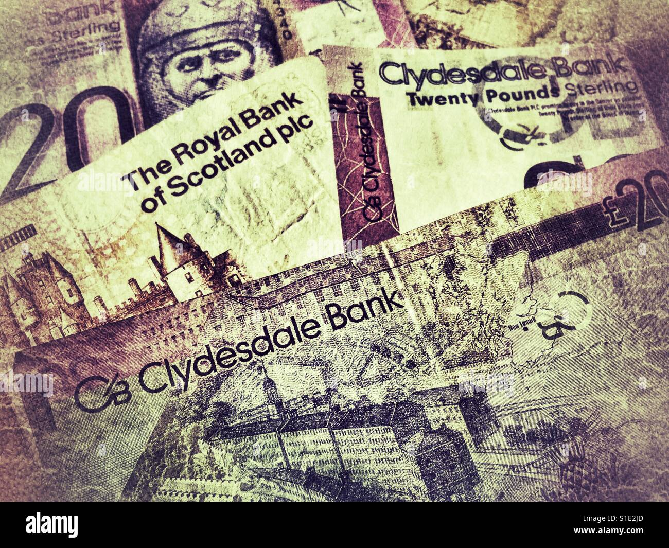 Scottish banknotes hi-res stock photography and images - Alamy