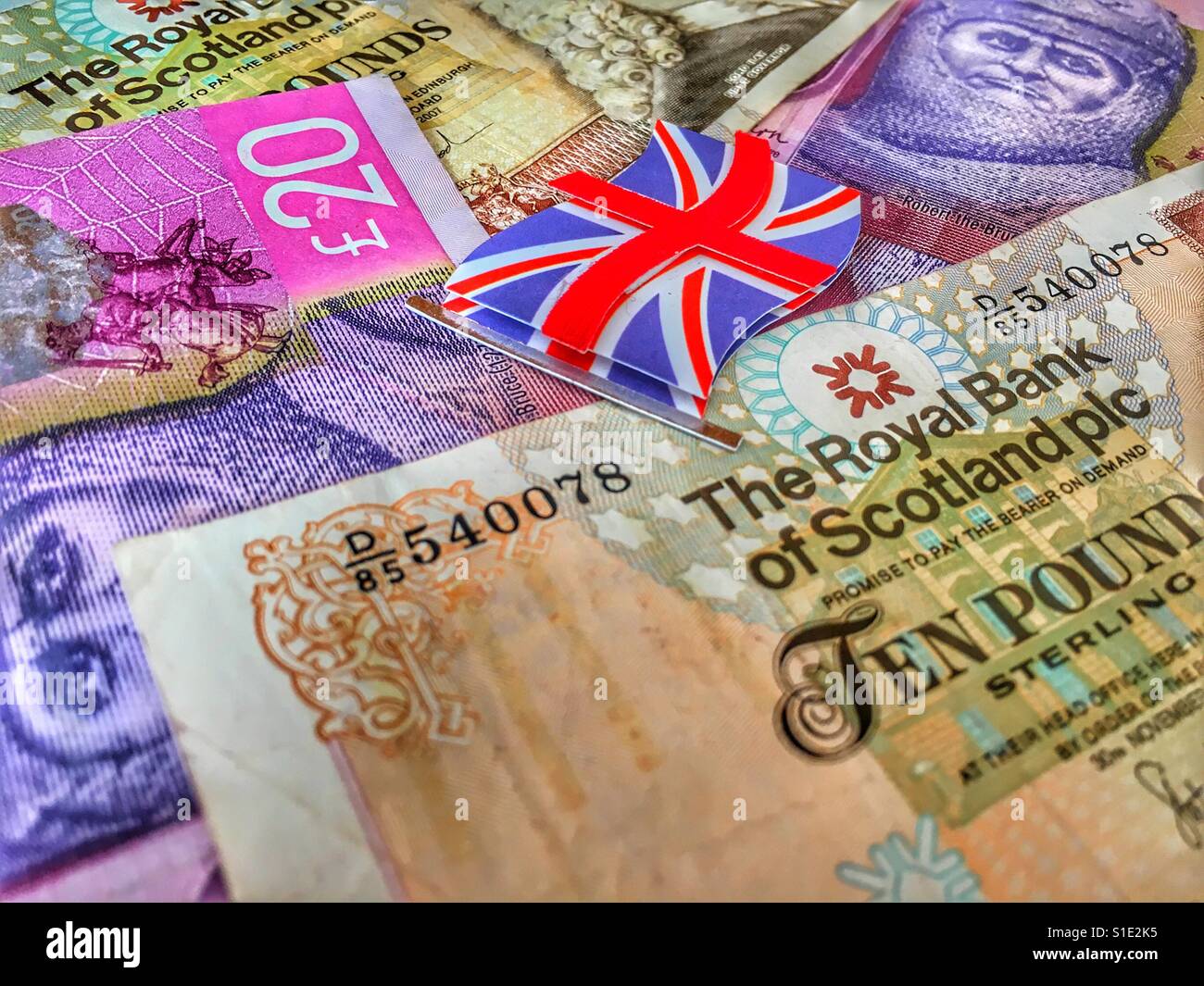 Scottish banknotes hi-res stock photography and images - Alamy