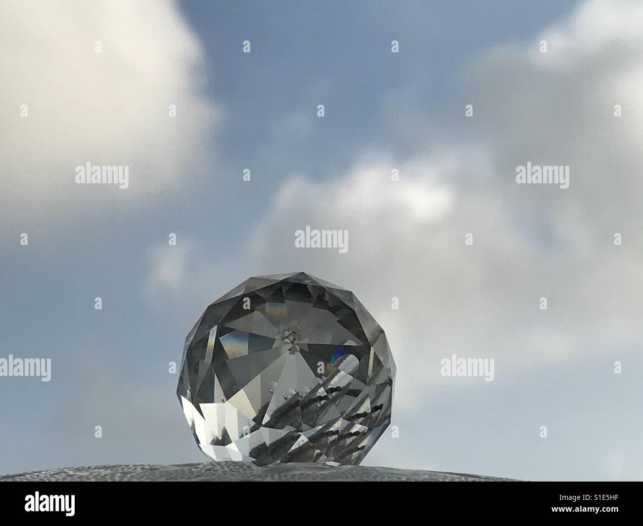 Crystal, diamond shape Stock Photo - Alamy