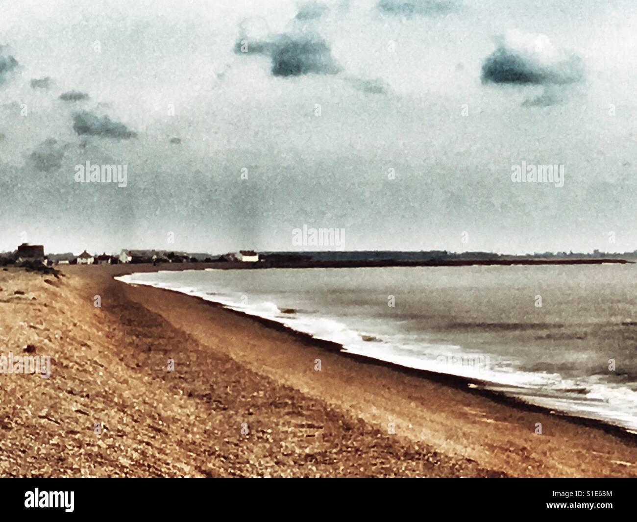Shingle Street, Hollesley Bay, Suffolk, UK Stock Photo - Alamy