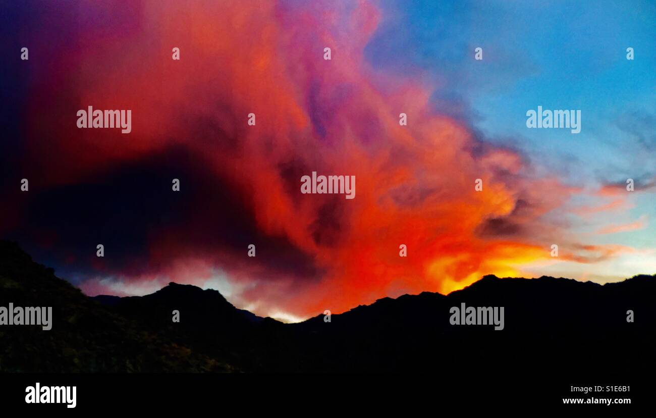 Fiery mountains hi-res stock photography and images - Alamy