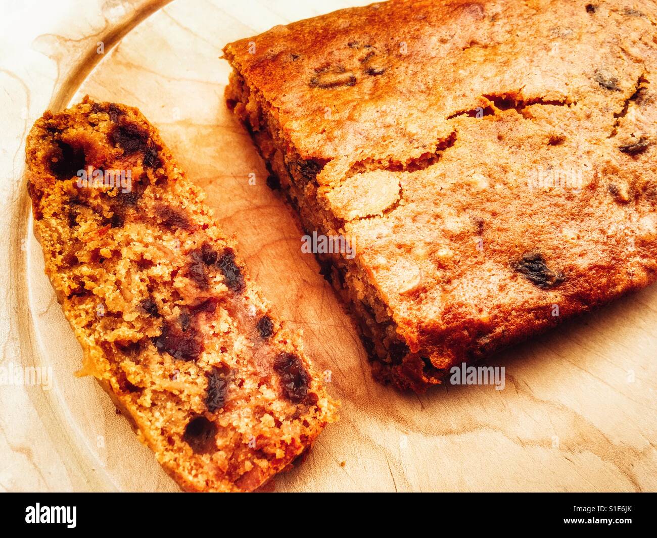 Homemade tea bread Stock Photo - Alamy