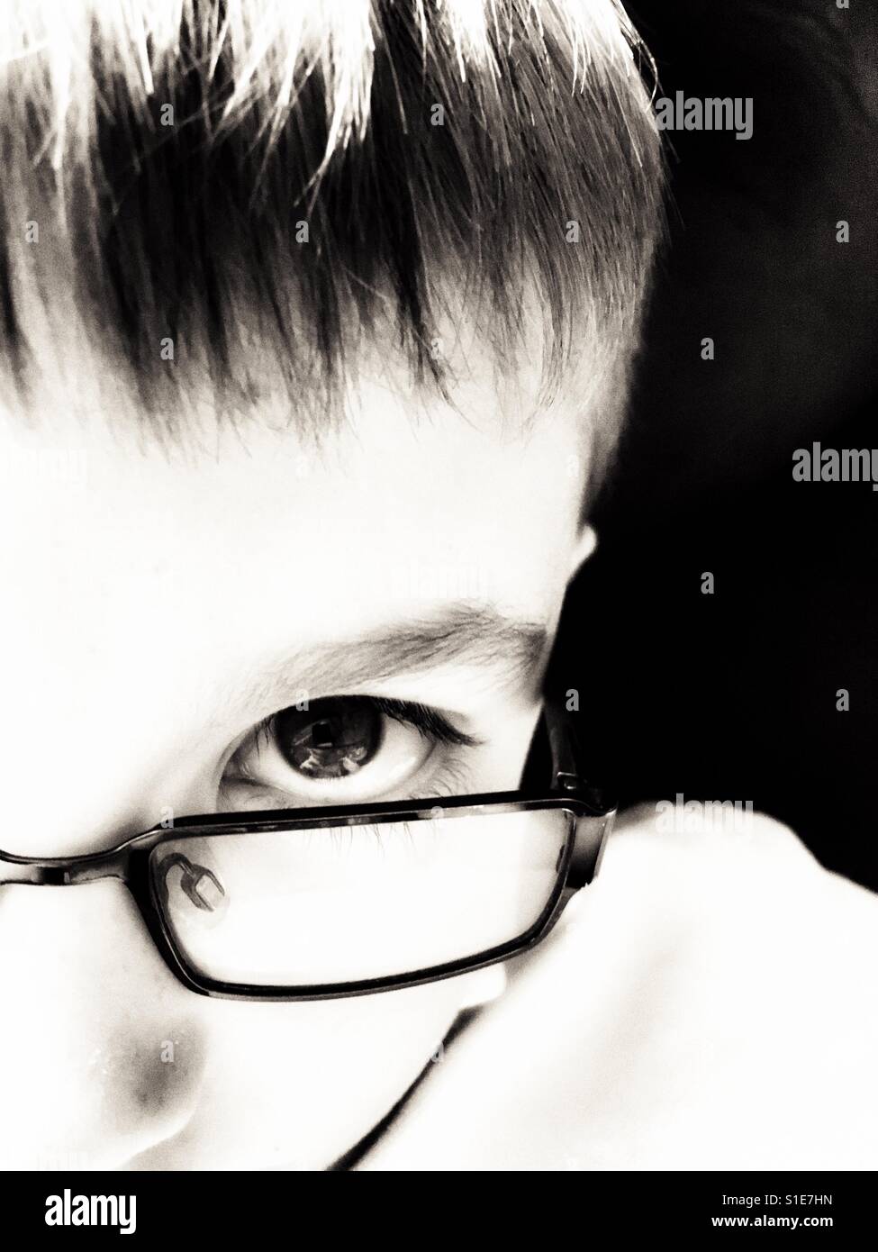 Boys Eye High Resolution Stock Photography and Images - Alamy