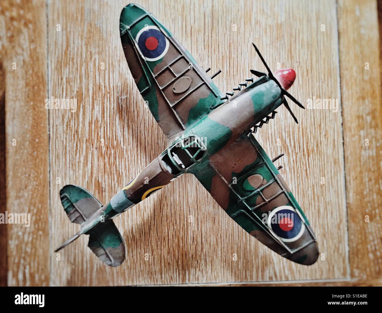 Raf spitfire model hi-res stock photography and images - Alamy