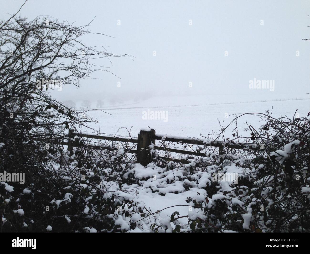 Huddersfield snow scene hi-res stock photography and images - Alamy
