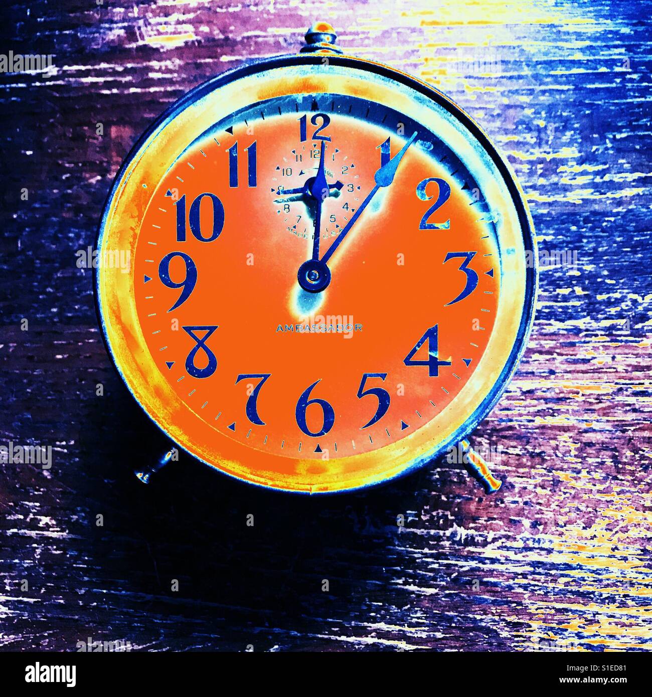 Abstract clock hi-res stock photography and images - Alamy