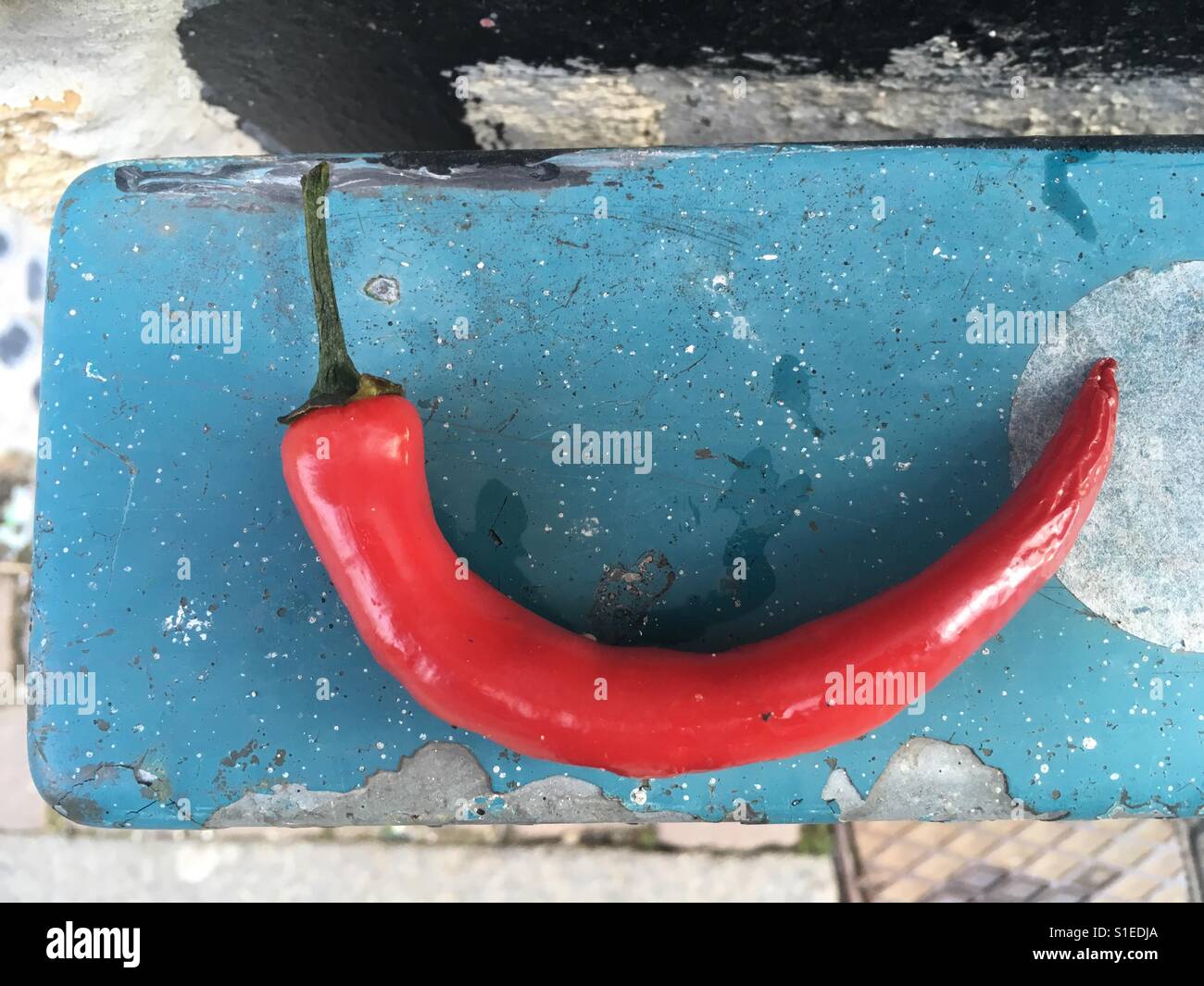 Blue chilli pepper hi-res stock photography and images - Alamy