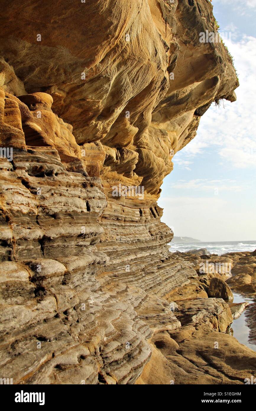 Sedimentary Rock Layers Cliff High Resolution Stock Photography and ...