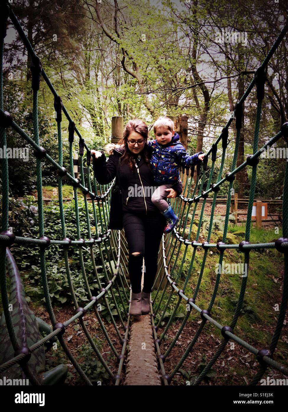 Boy carrying bridge hi-res stock photography and images - Alamy