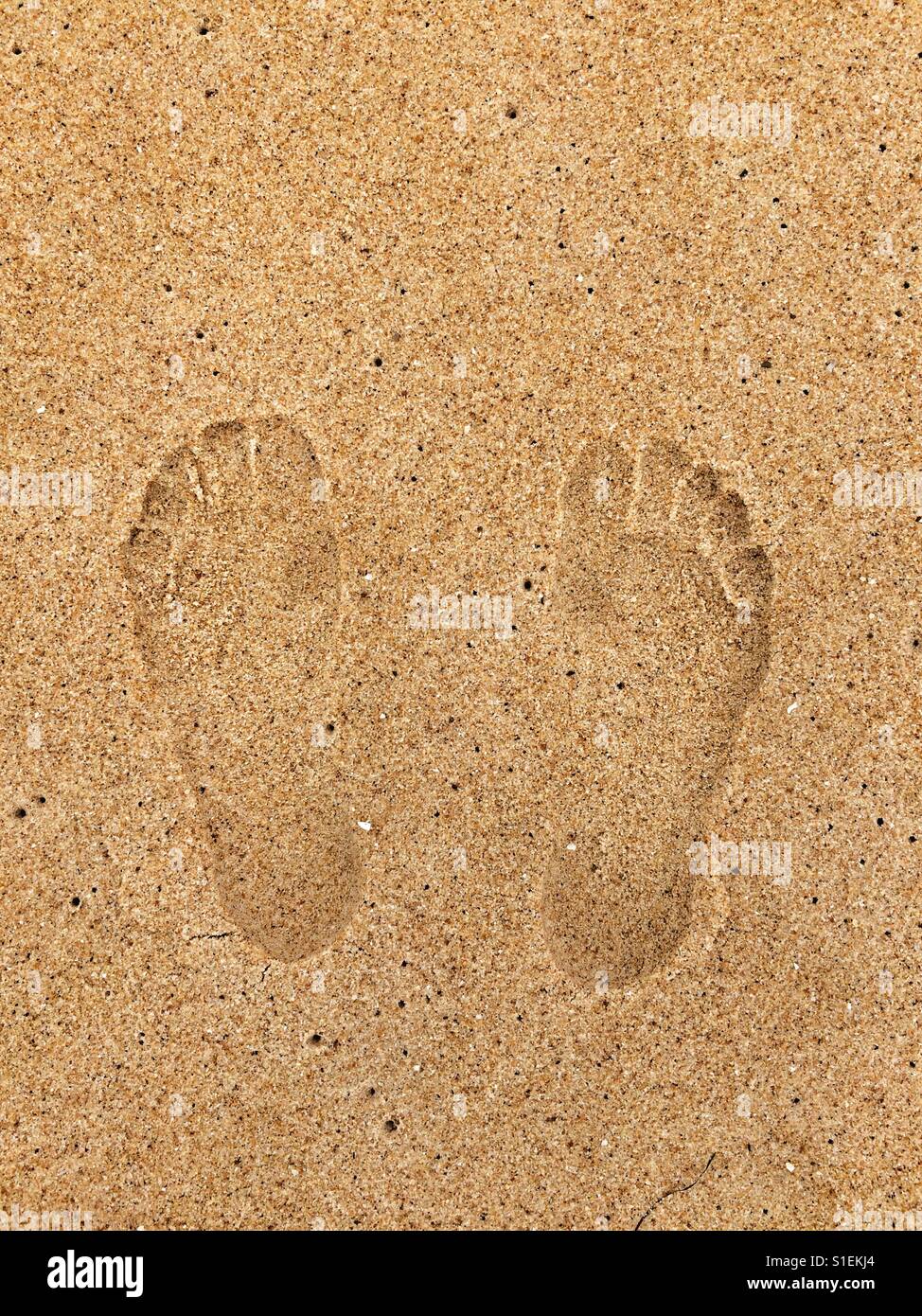 Feet Imprint High Resolution Stock Photography and Images - Alamy