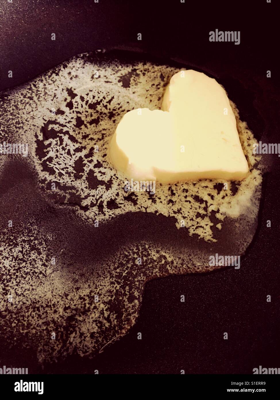 Heart Melting Butter High Resolution Stock Photography and Images - Alamy