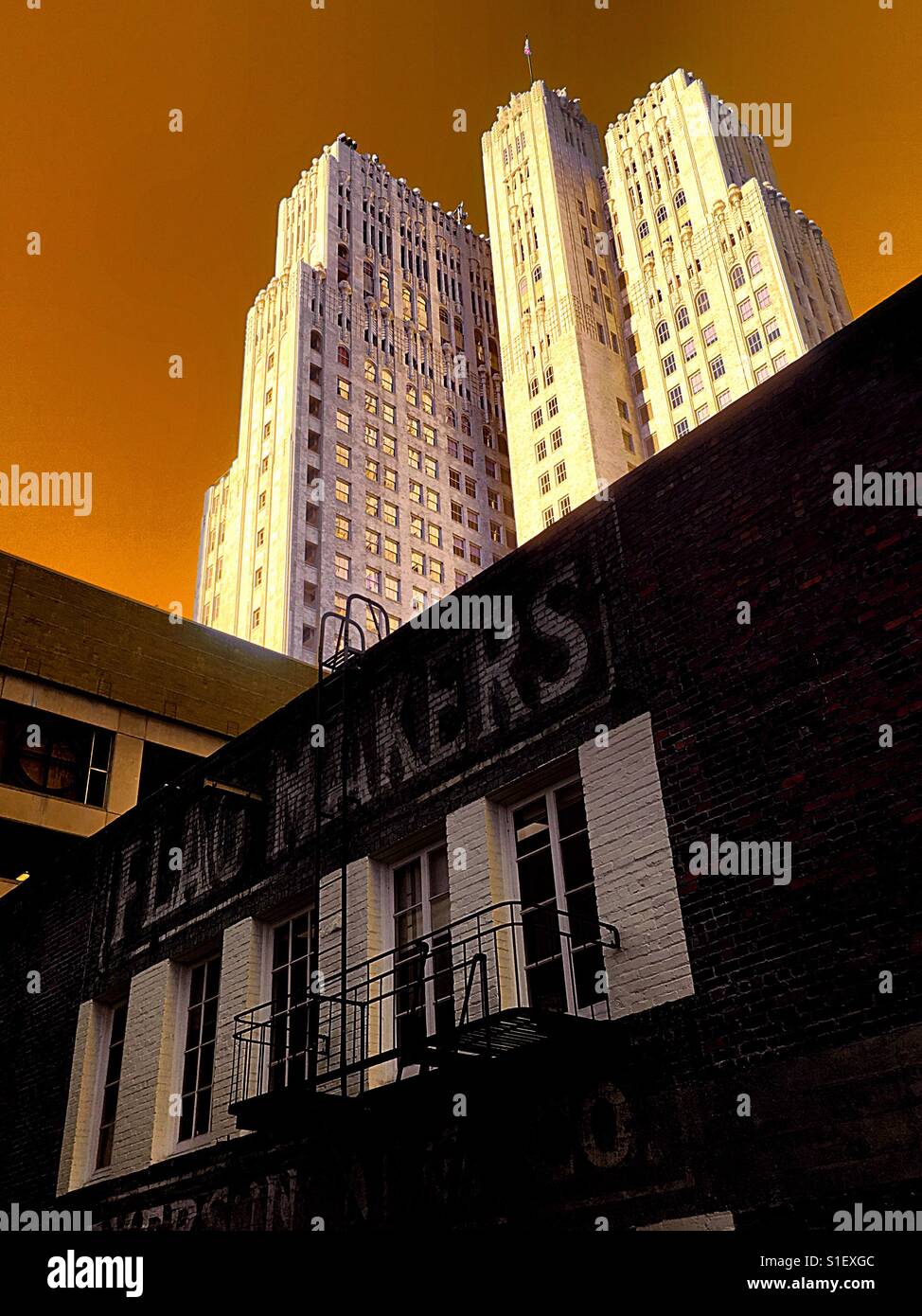 Flag Makers SF Stock Photo - Alamy