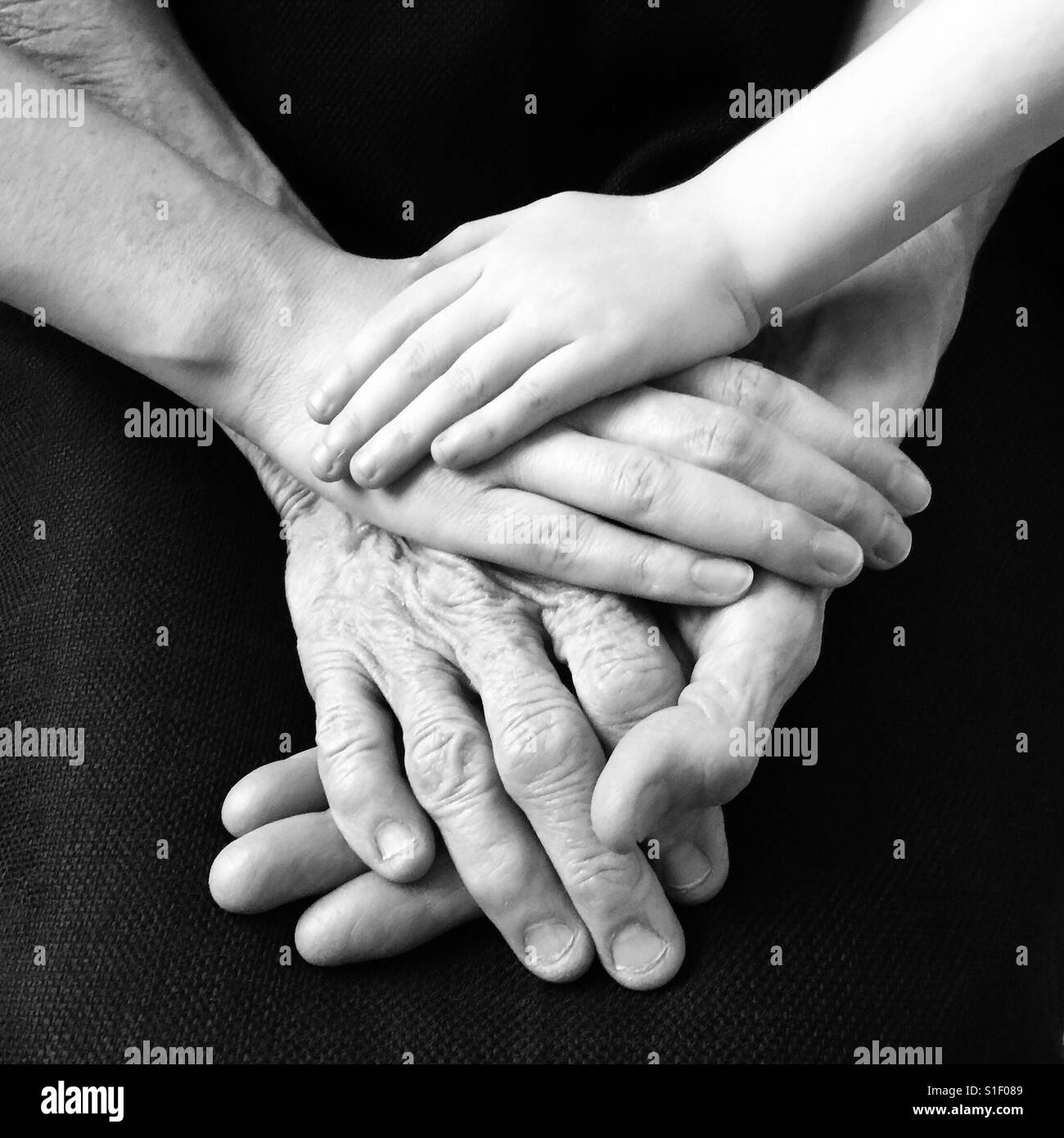 Across the generations hi-res stock photography and images - Alamy