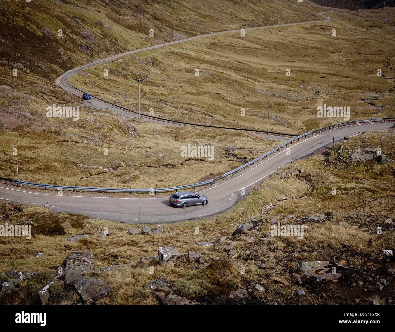 Bealach Na Ba Mountain pass in North West Scotland Stock Photo - Alamy