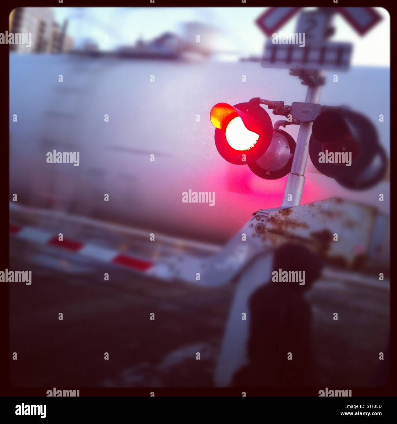 Flashing train hi-res stock photography and images - Alamy