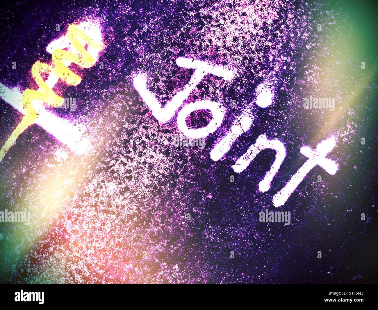 Joint road repair writing Stock Photo - Alamy