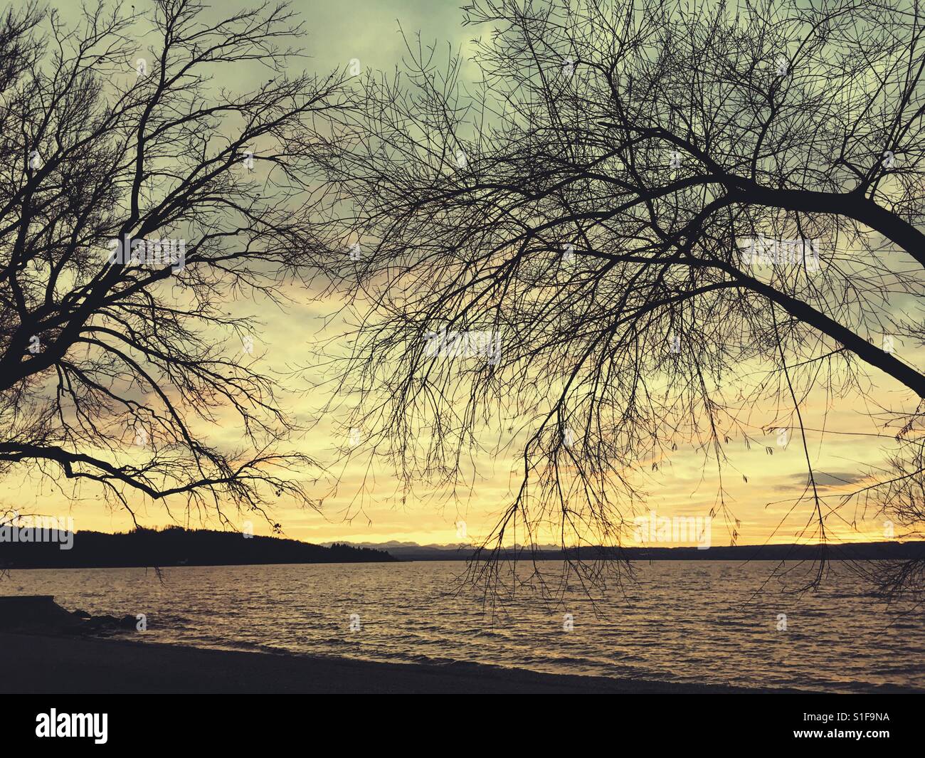 Ammersee sunset hi-res stock photography and images - Alamy