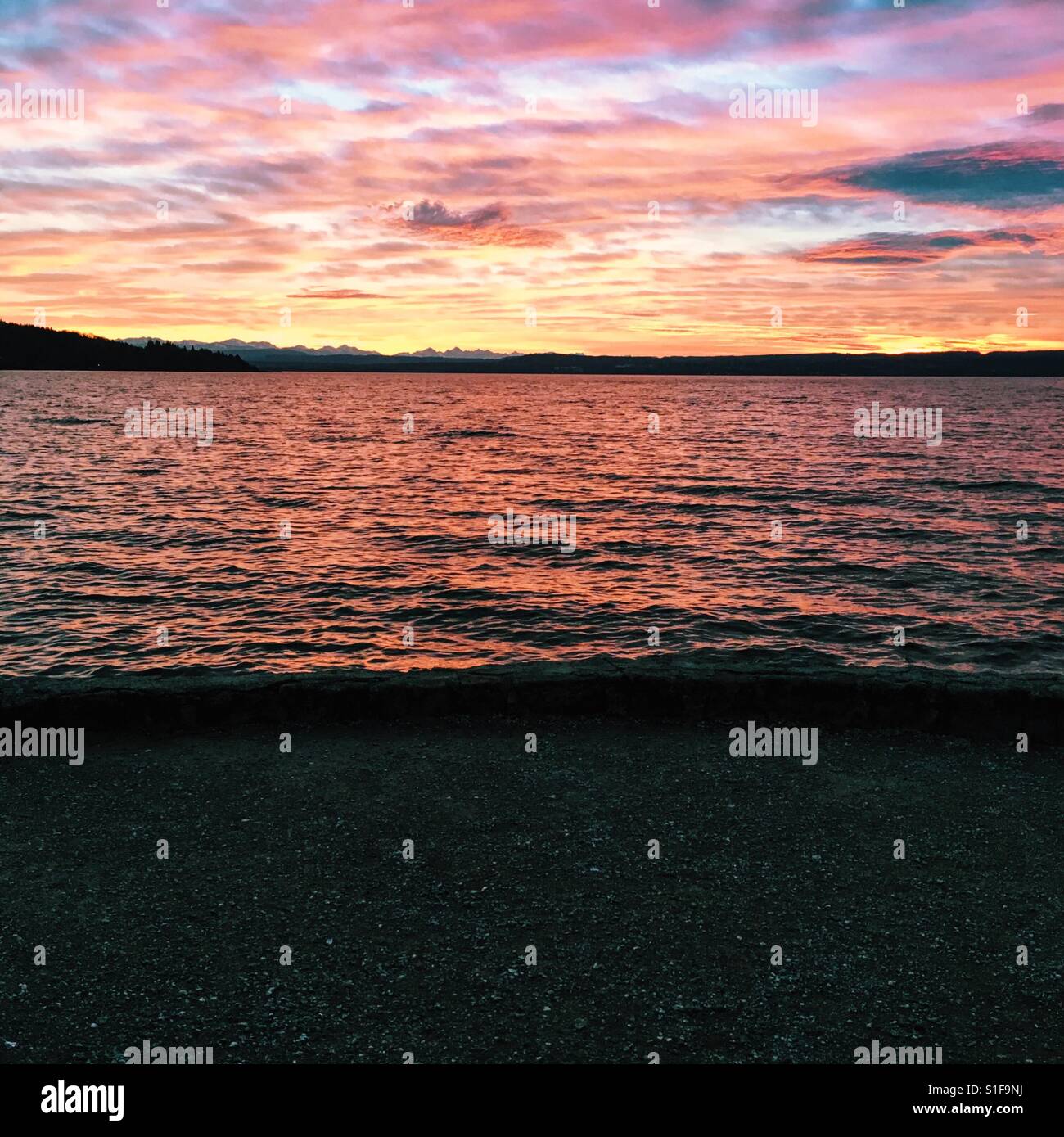 Ammersee sunset hi-res stock photography and images - Alamy
