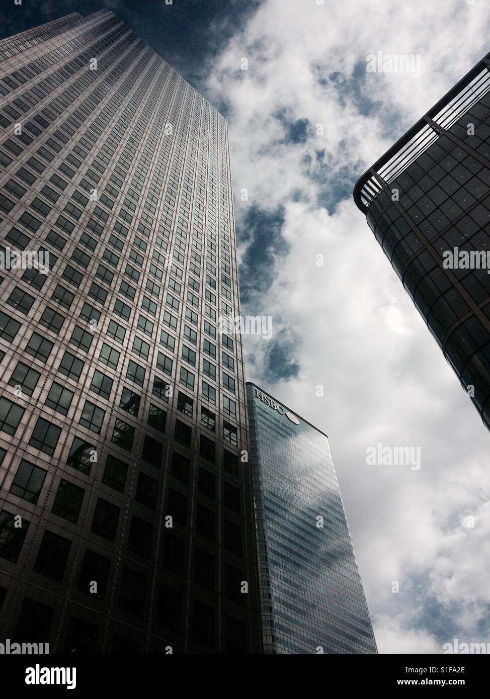 One Canada Square building in Canary Wharf, London Stock Photo - Alamy