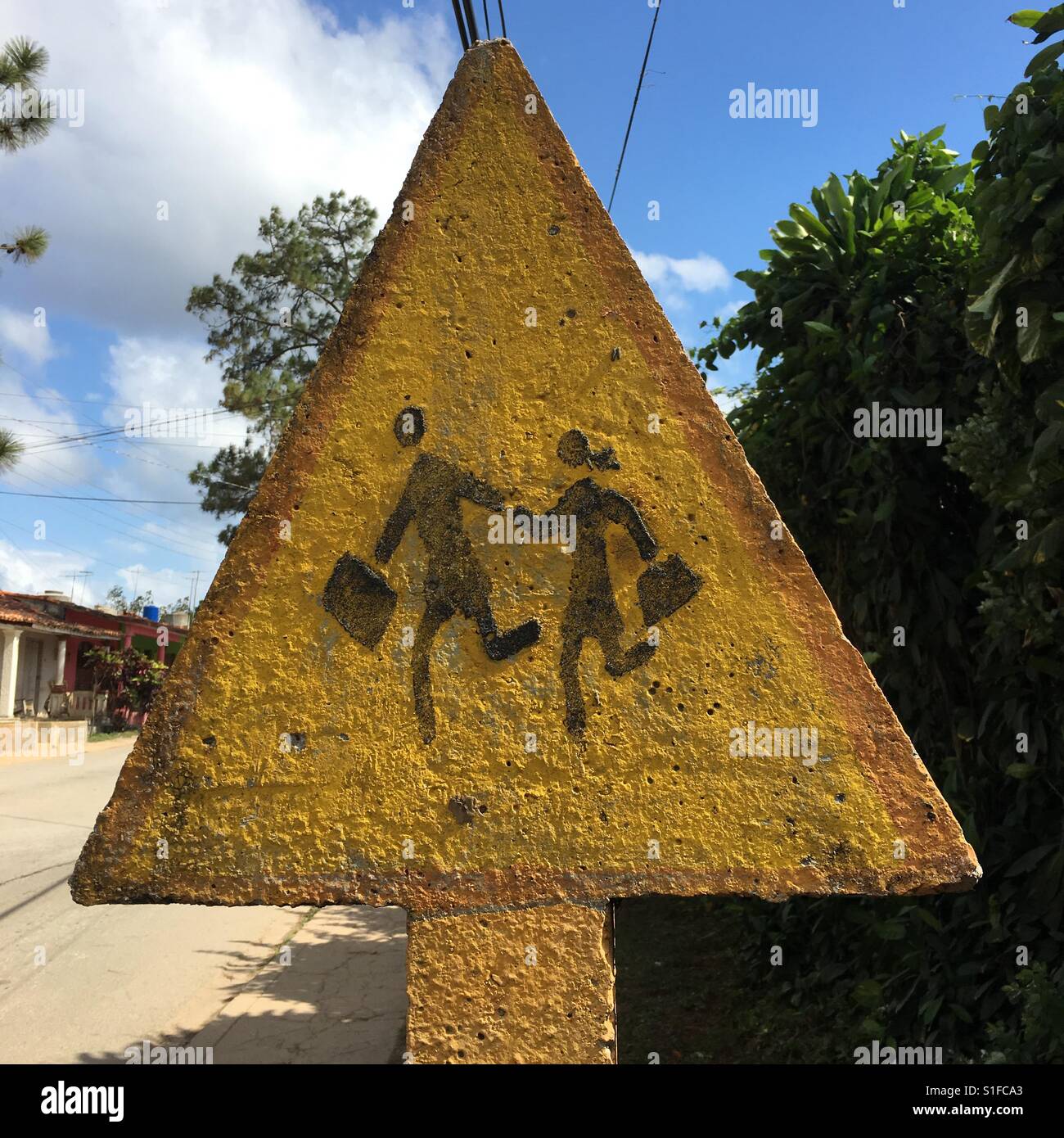 Cuban road sign hi-res stock photography and images - Alamy