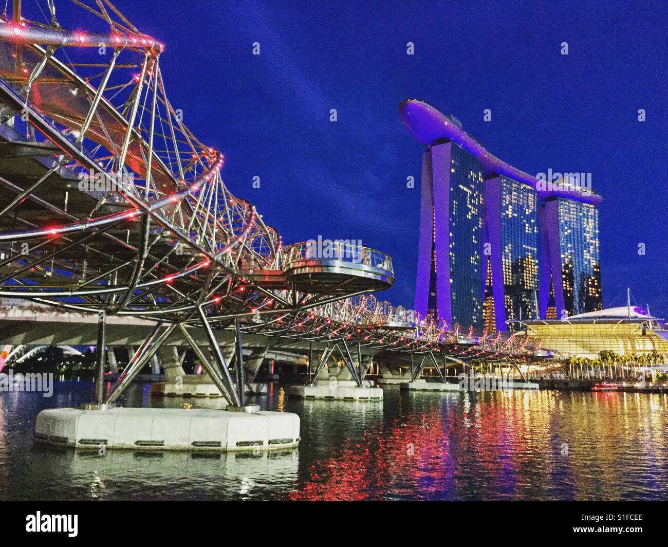 Double Helix Bridge Stock Photos & Double Helix Bridge Stock Images - Alamy