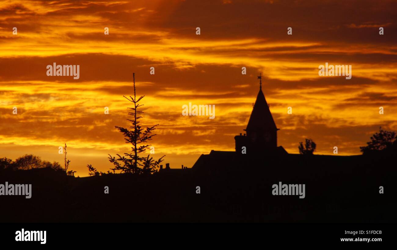 Raining sunset hi-res stock photography and images - Alamy