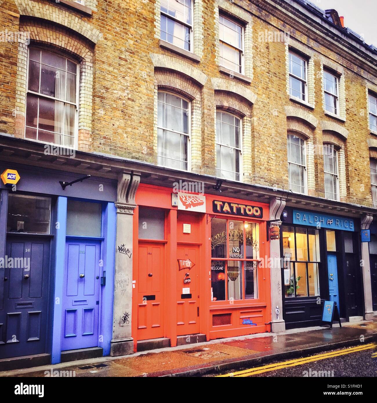 Shop tattoo hi-res stock photography and images - Alamy