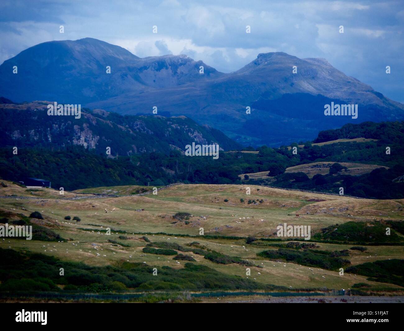 Brecon Beacon West Wales Stock Photo - Alamy