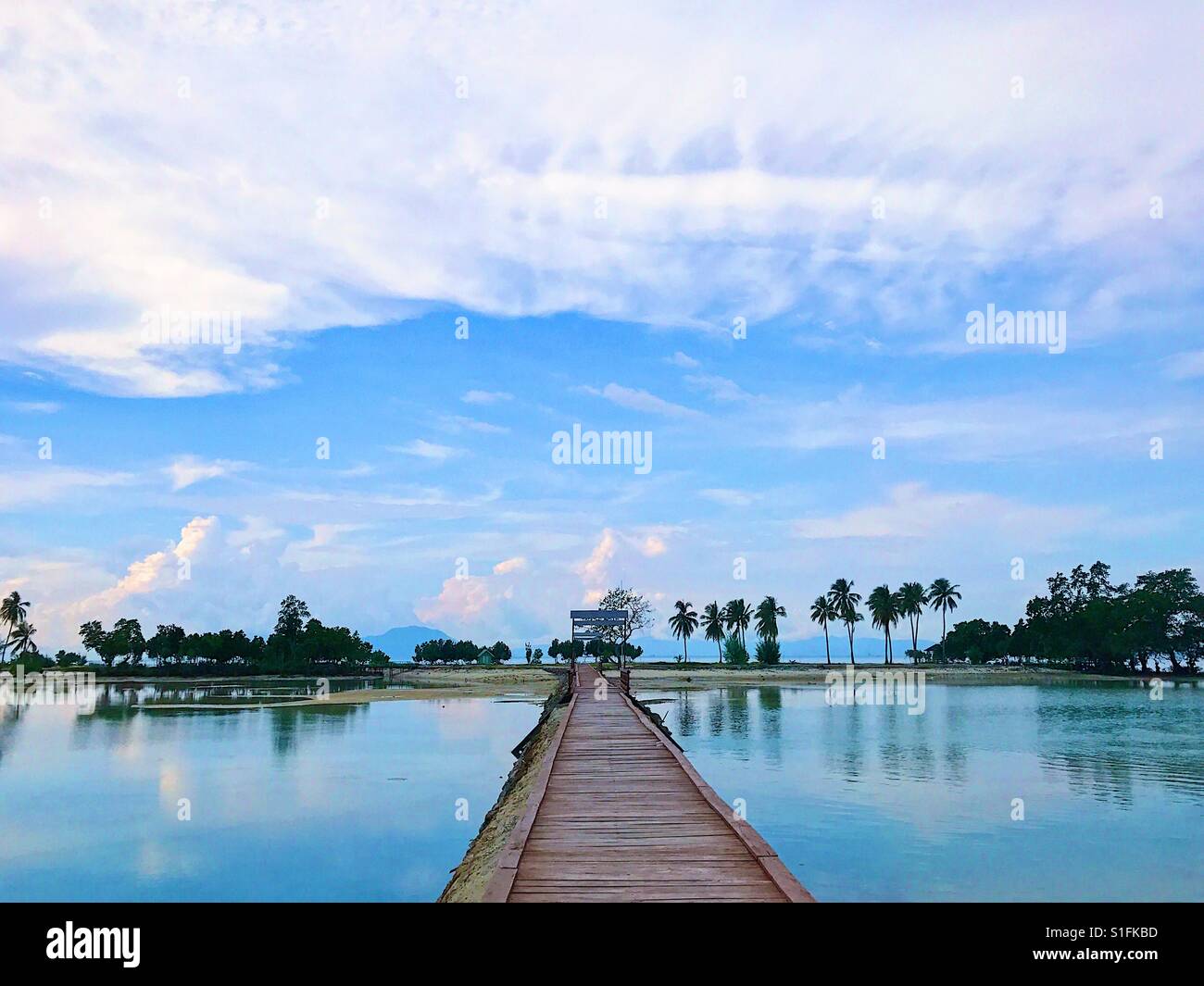 Romantic view at Bokori Island, Indonesia Stock Photo - Alamy