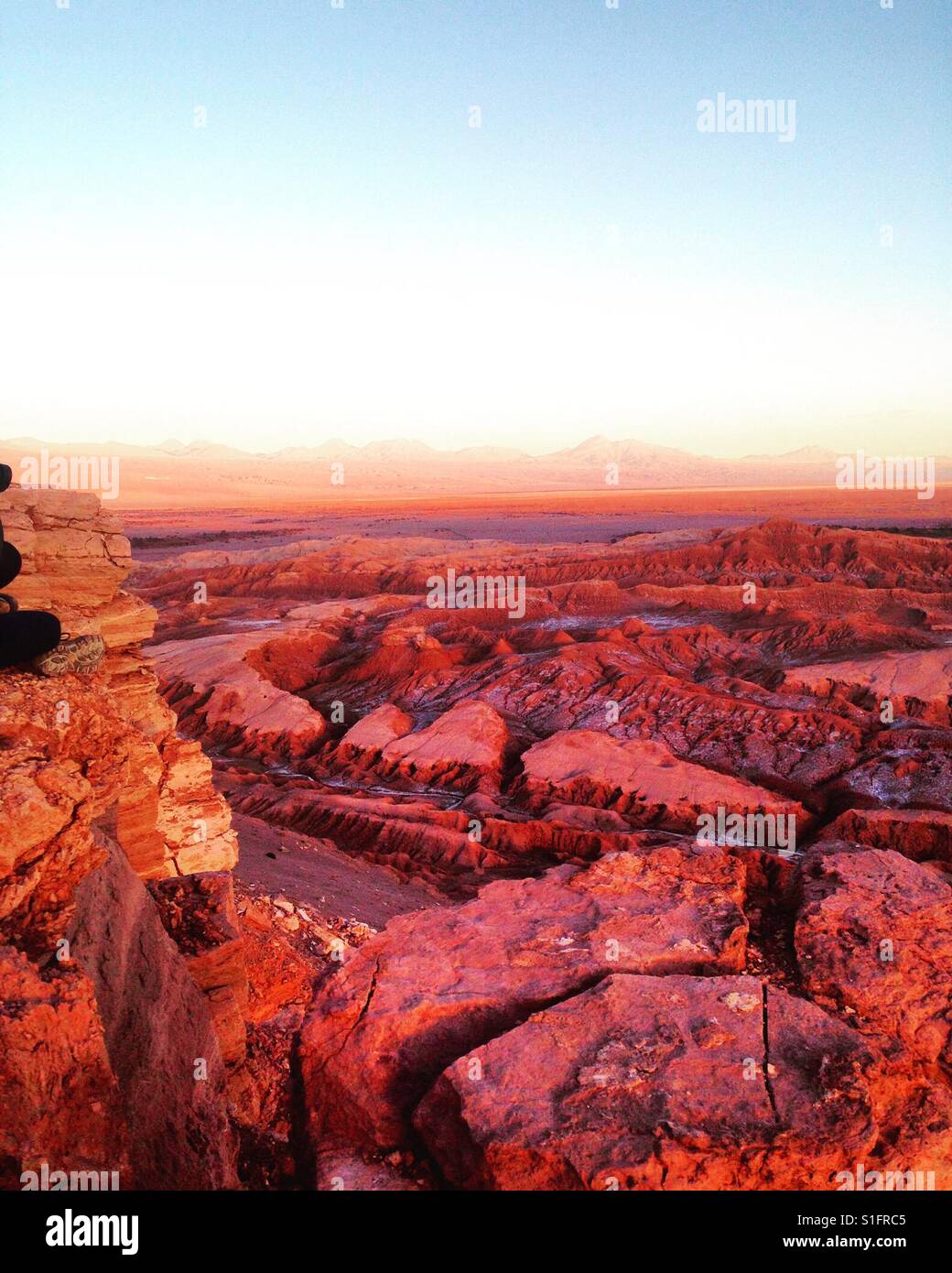 Moon valley sunset hi-res stock photography and images - Alamy