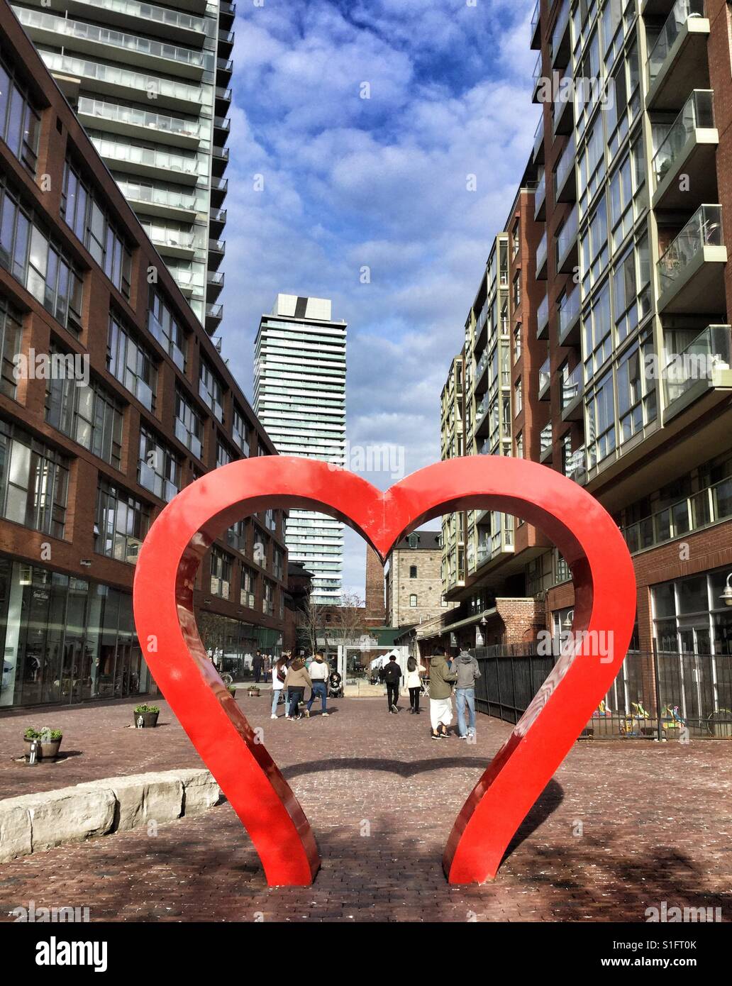 Distillery district heart hi-res stock photography and images - Alamy